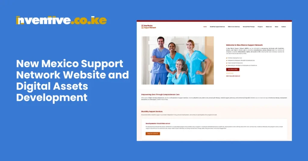 New Mexico Support Network Website And Digital Assets Development ...